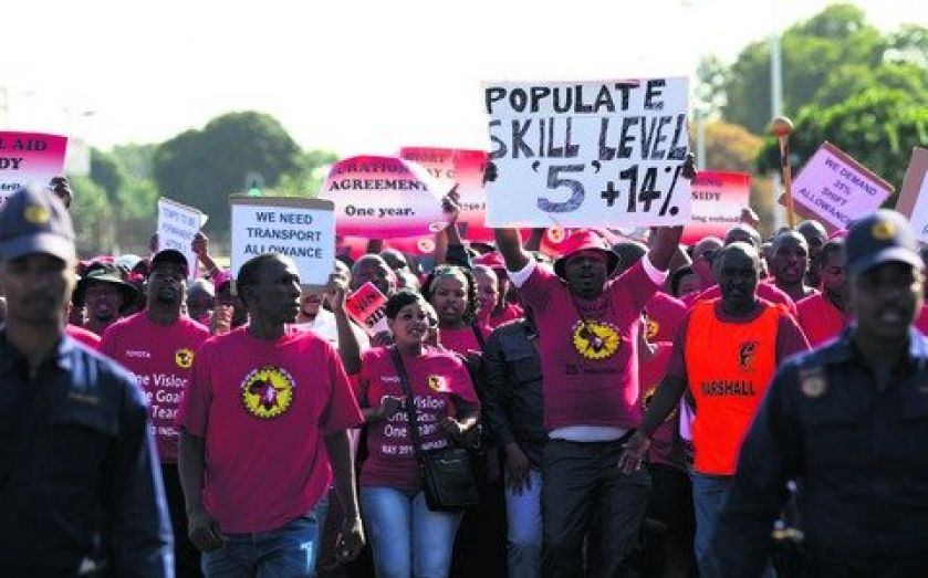 Fresh strike action hits South Africa