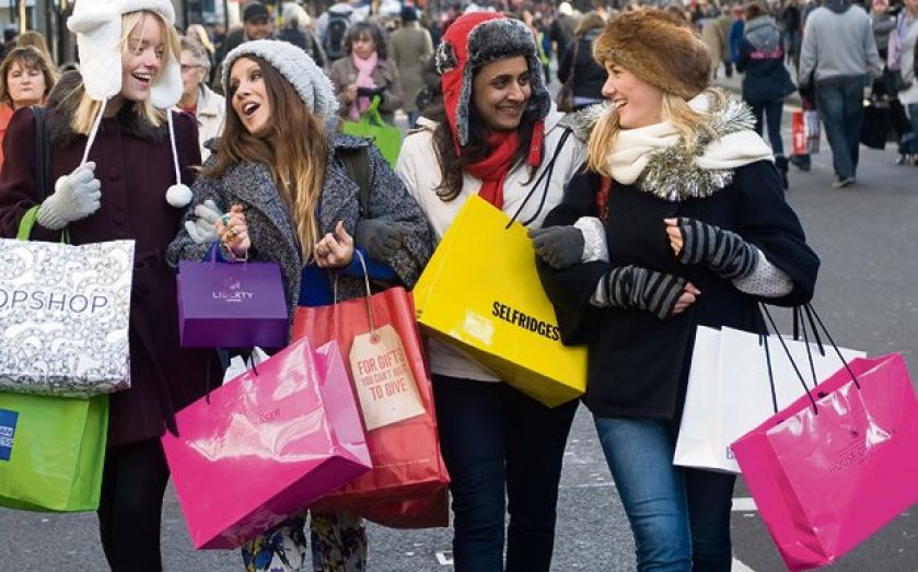 Confident shoppers boost economic growth hopes