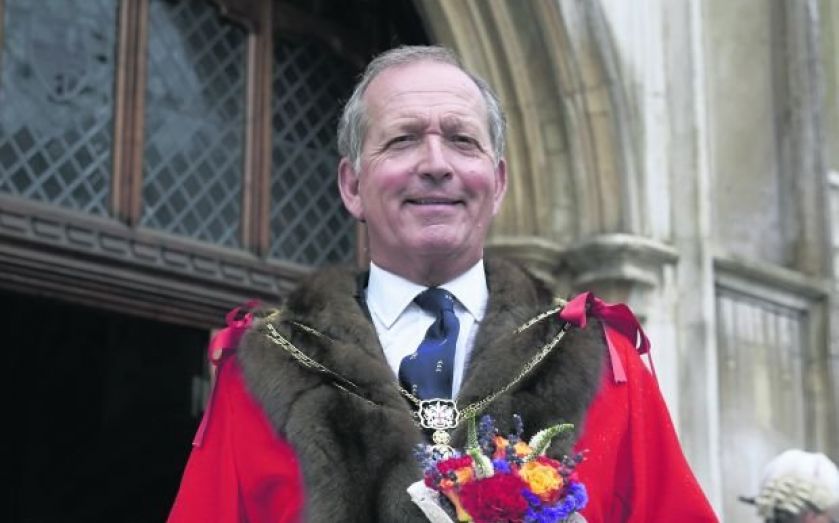 For City’s new Lord Mayor Alan Yarrow charity starts at home