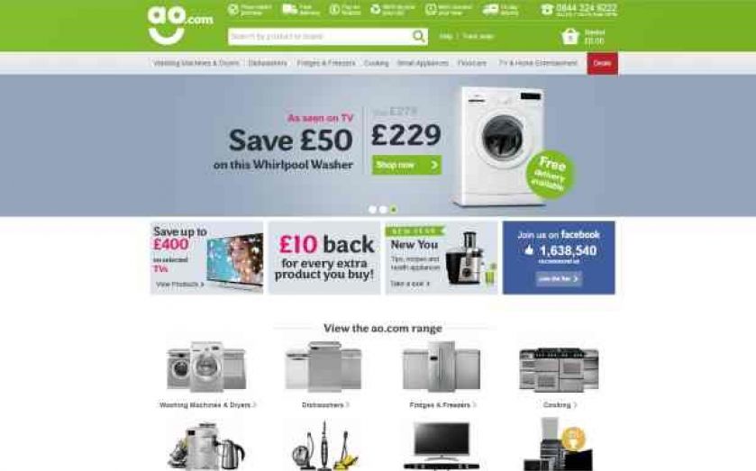 AO World share price jumps as revenues rise on Black Friday bonanza