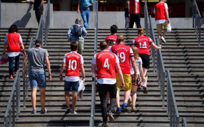 Over 30,000 seats left empty at Arsenal's Emirates Stadium last season ...