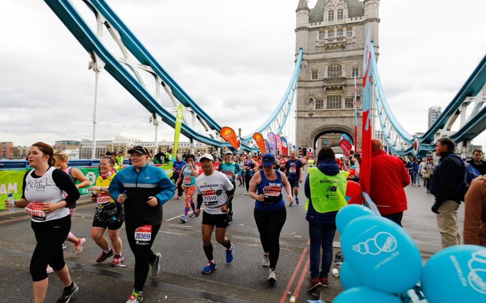 City runners shine as thousands turn out for London Marathon