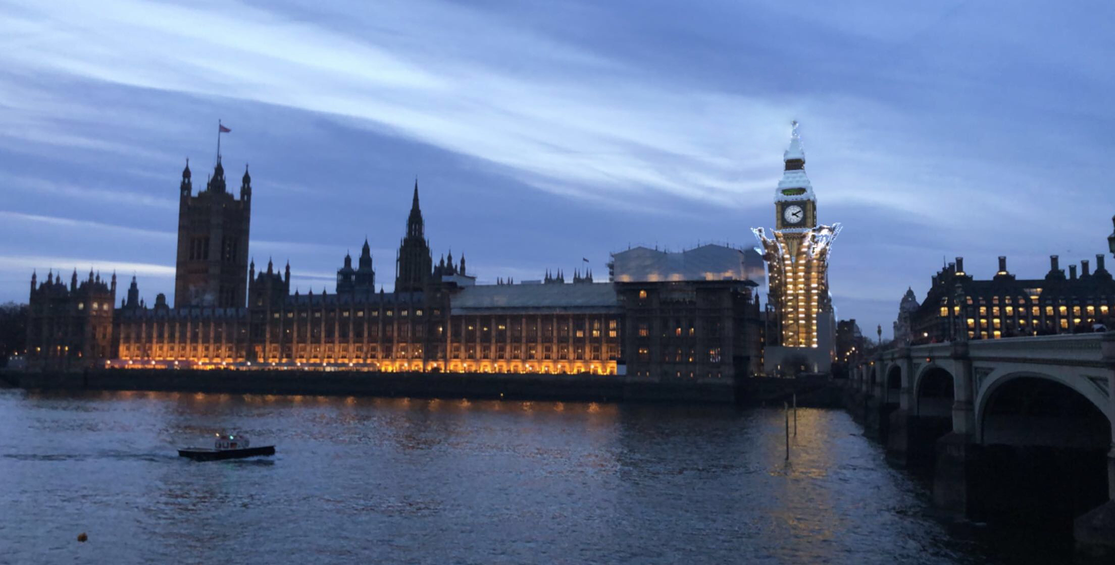 Snapchat filter brings Big Ben back to life for Christmas