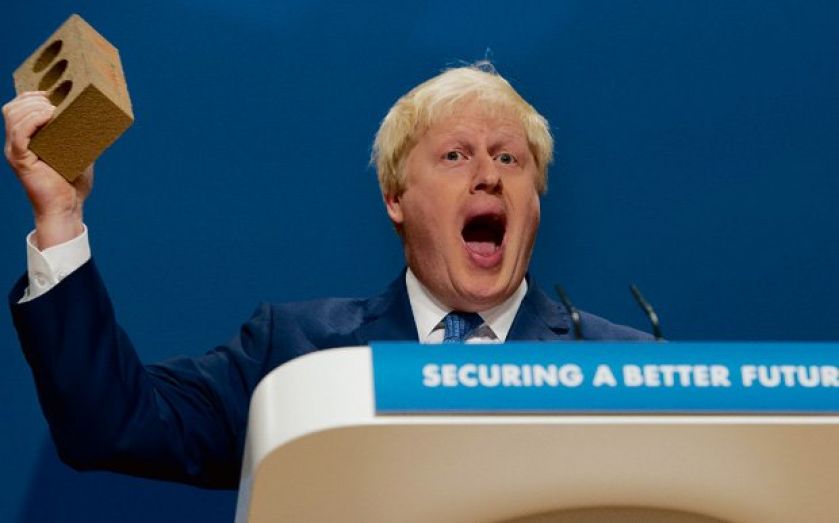 Boris Johnson wields a brick and calls for more new London homes in ...