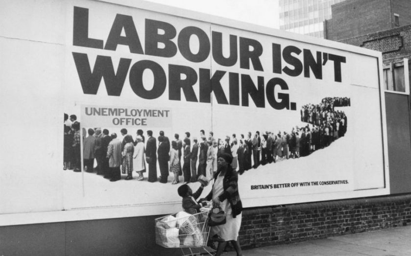 Conservative and Labour General Election campaign posters- in pictures