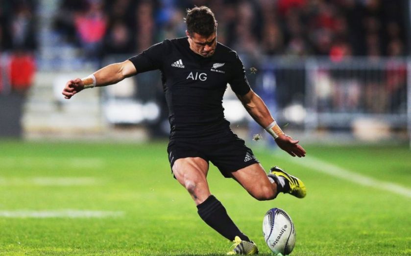 All Blacks' Dan Carter becomes first rugby union player to reach 1,500 ...