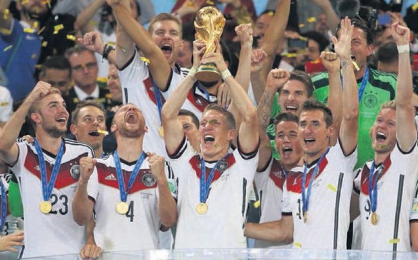 German World Cup win boosts Adidas