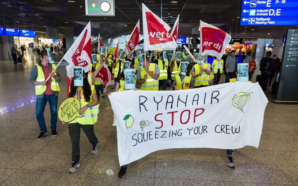 Ryanair cancels 150 German flights amid pilot dispute over pay and ...