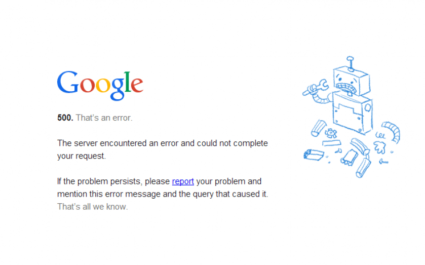 Is Google down? Searchers turn to Twitter to express shock after server ...