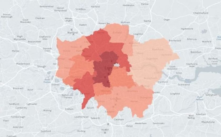 London house prices: Average asking price in the capital reaches £558,000
