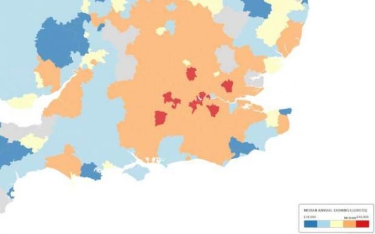 UK high-earners mapped: Where do the UK's richest people live and how ...