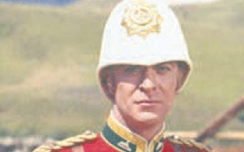 Lord Ashcroft in battle mode for Zulu film choice