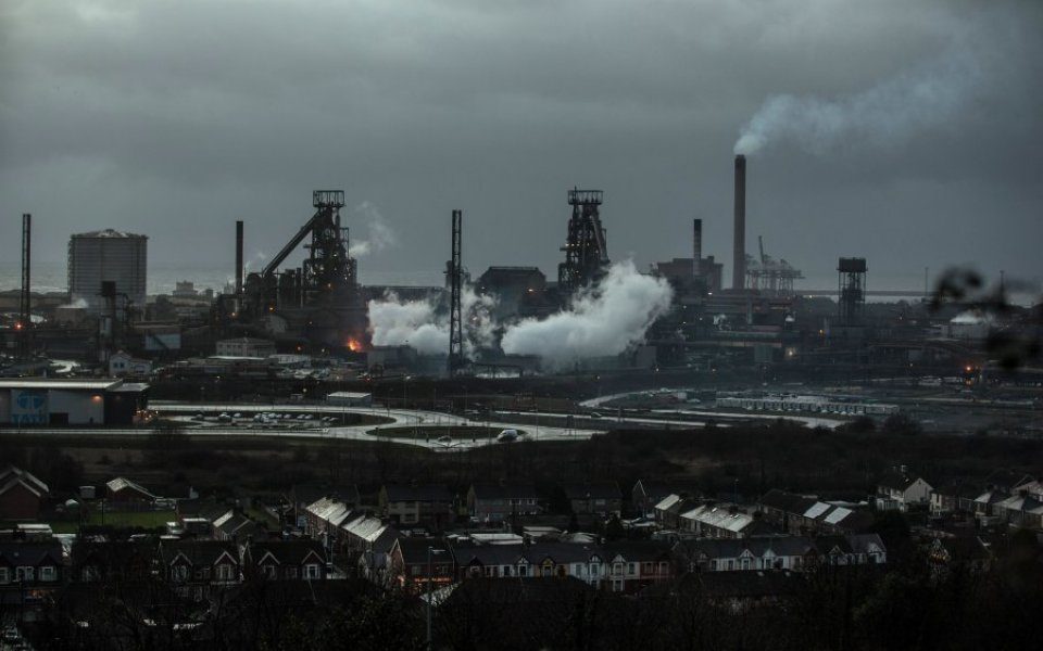 Tata Steel fire put out after "hundred foot flames" at Port Talbot ...