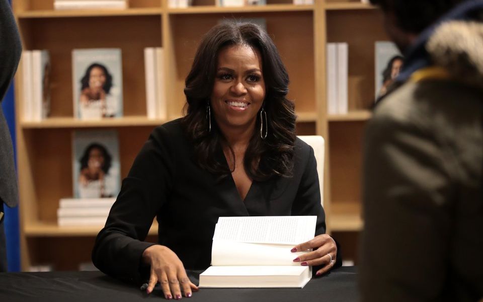 Michelle Obama's Becoming memoir sells 10m copies