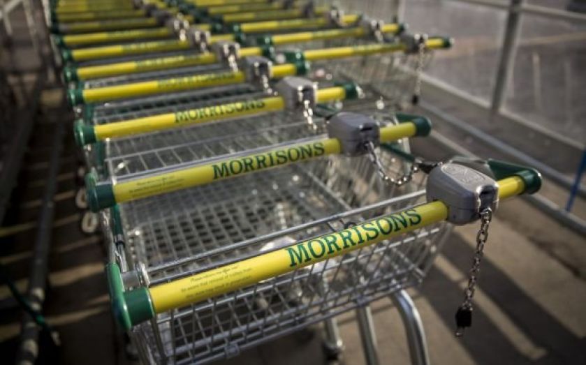 Morrisons share price rises, despite 6.3 per cent fall in sales as ...