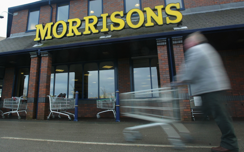 Morrisons shares slump 10pc after £176m loss
