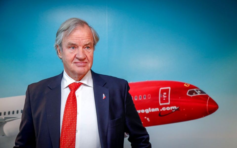 Norwegian boss Bjorn Kjos hints at retirement after months of turbulence