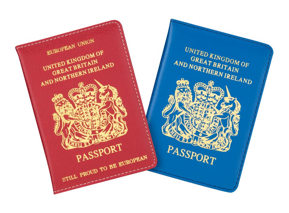 Brexit: Government to issue first blue passports from March 2020
