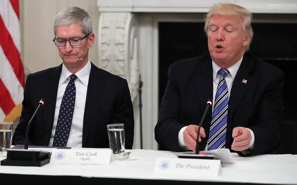 ‘Tim Apple’: Donald Trump makes latest name gaffe with Apple boss Tim Cook