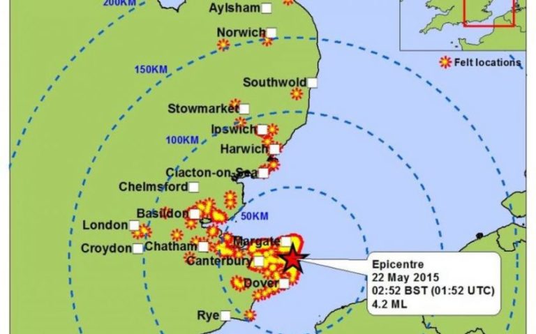 Earthquakes in the UK: Why do they happen, how often do they happen ...