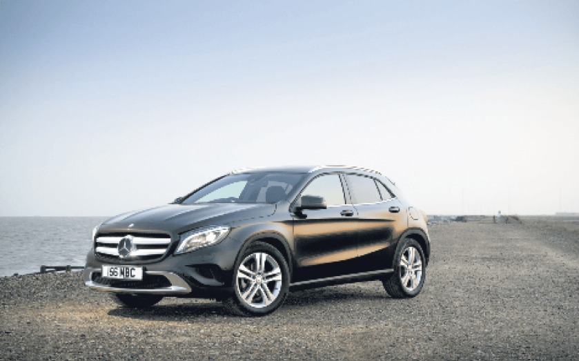 Big Benz: a no frills Mercedes crossover