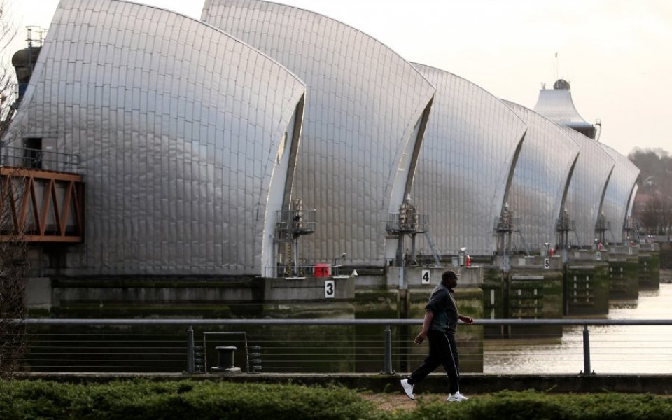 London weather: Thames Barrier closes for first time this year as ...
