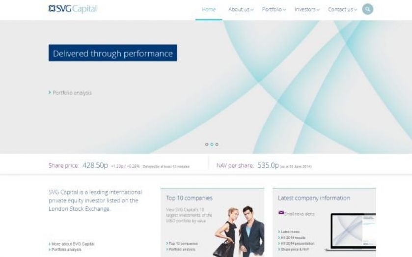 SVG Capital prospers from surge in private equity dealmaking