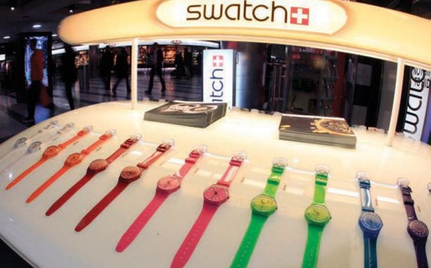 Swatch clocks up £1.3bn profit - CityAM