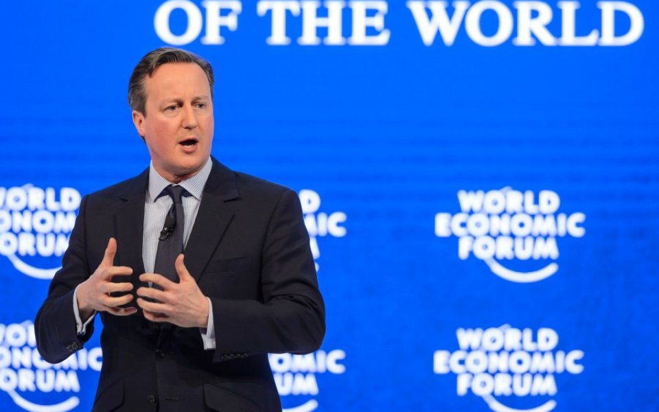 Davos 2016: Prime Minister David Cameron says he's "not in a hurry" to ...