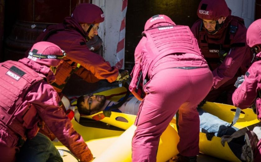 In pictures: Police offers and emergency services take part in ...