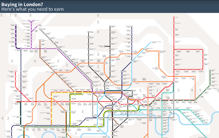 Aerial tube map goes viral in London - CityAM