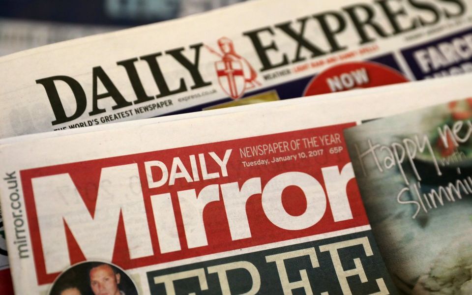 Daily Mirror owner Reach sees like-for-like revenues drop as squeeze on ...