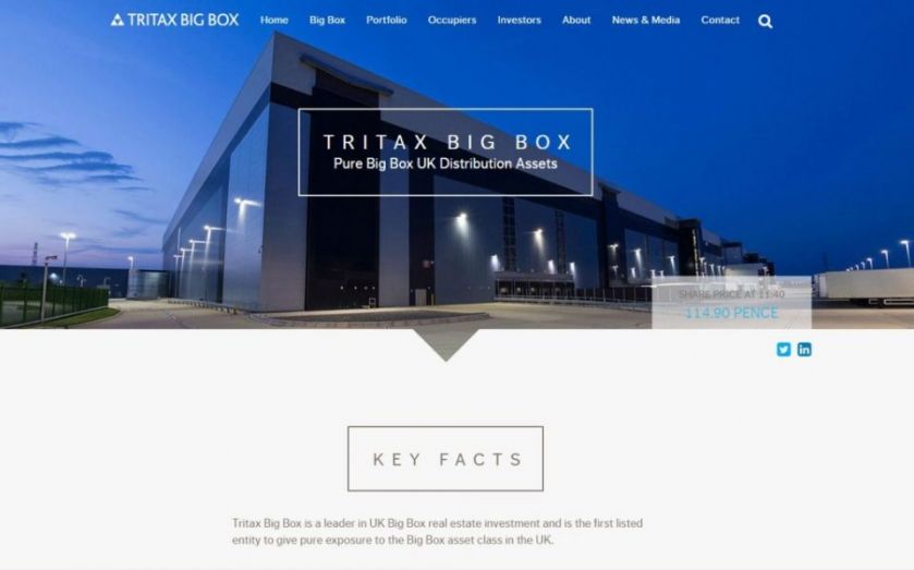 Tritax Big Box to raise £125m as it seals deal on Stoke warehouse