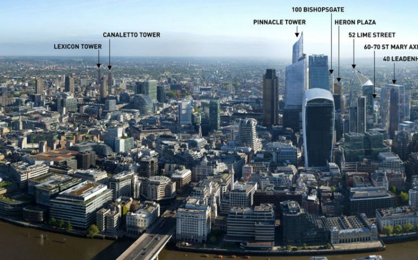 Here's what the City of London skyline will look like in 2030