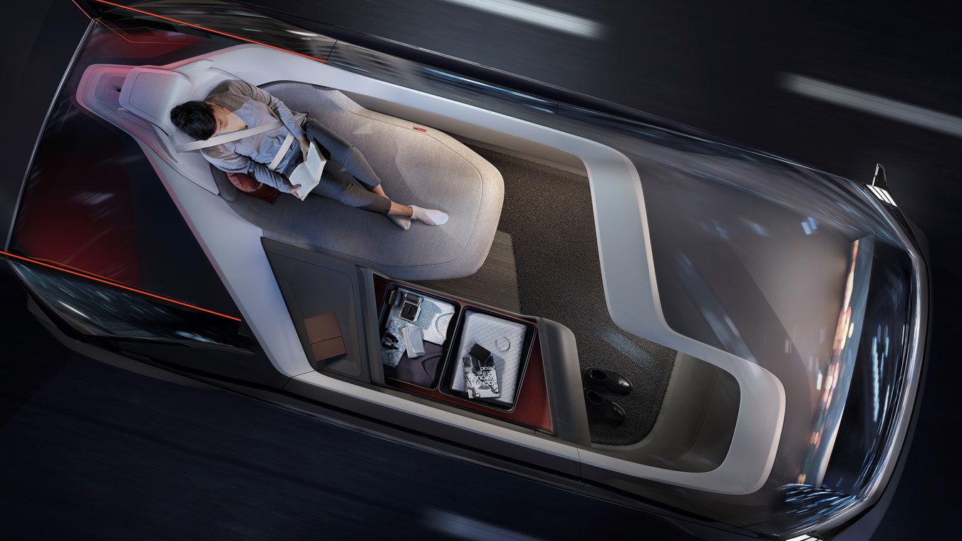 Volvo dreams up its first driverless electric car