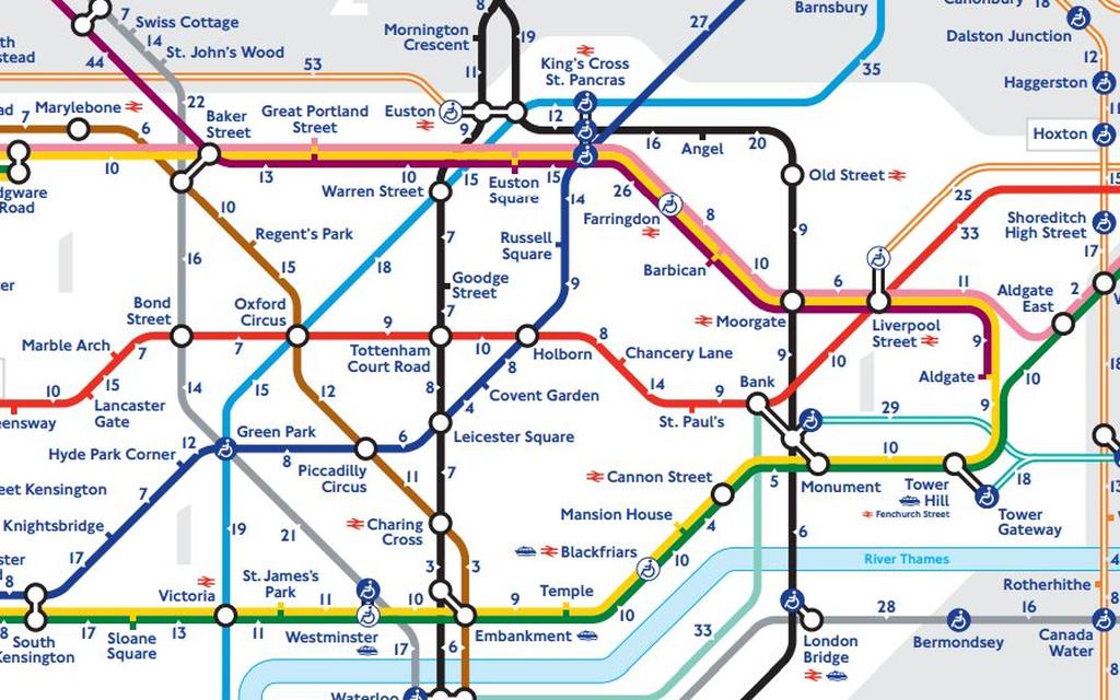 Transport for London rezoning the Tube map: Eight underground, rail and ...
