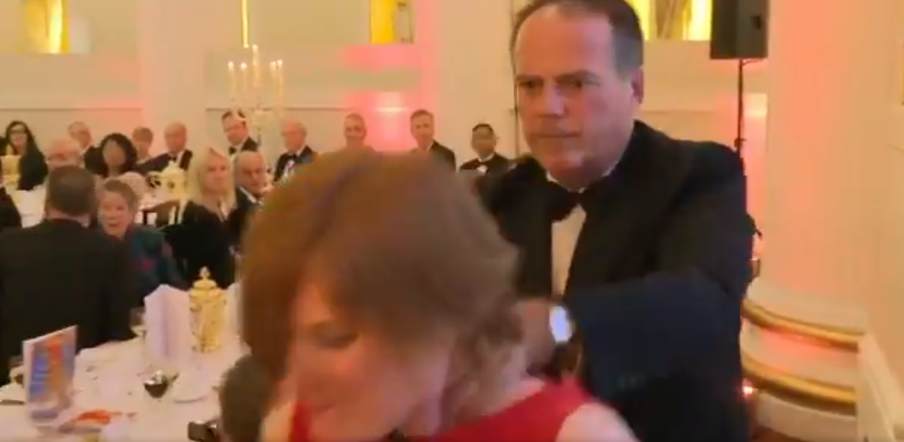 Mark Field suspended after grabbing Mansion House protester by neck