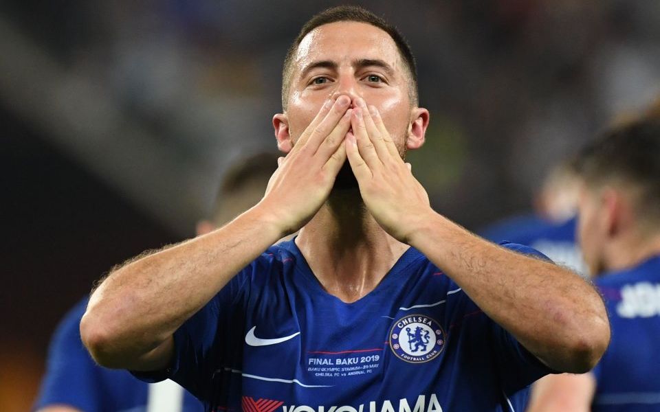 Chelsea 4-1 Arsenal: Eden Hazard seals Europa League trophy before ...