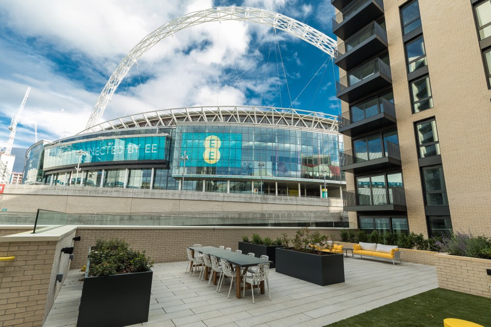 Your chance to live on Wembley Way