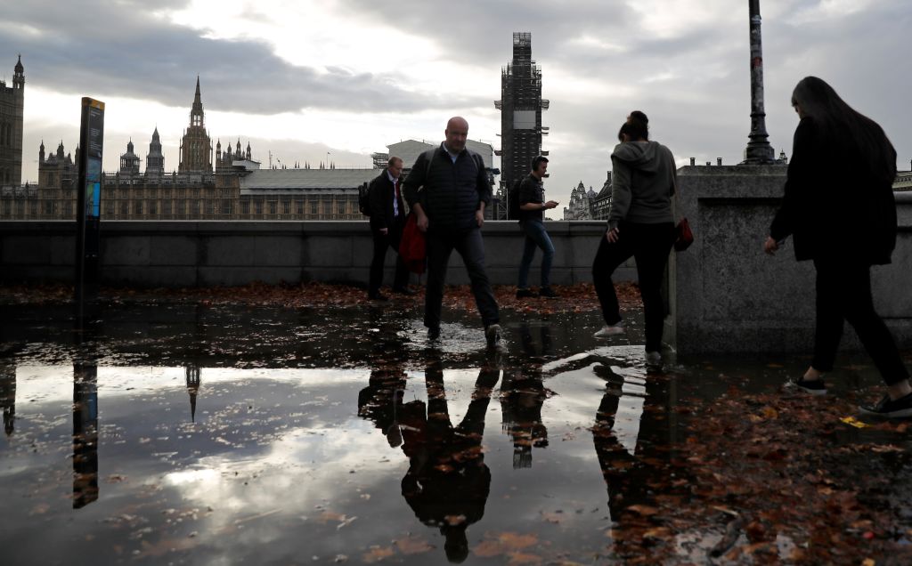 UK flood alerts issued as Hurricane Lorenzo comes to town