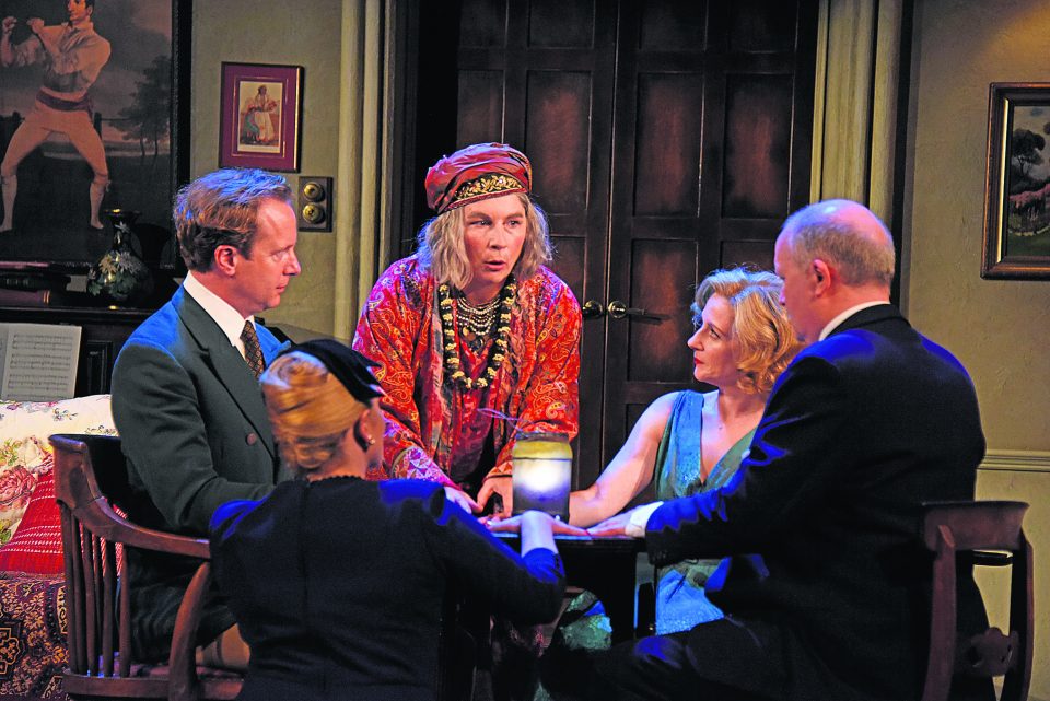 Blithe Spirit review: Jennifer Saunders shines in playful ghost story ...
