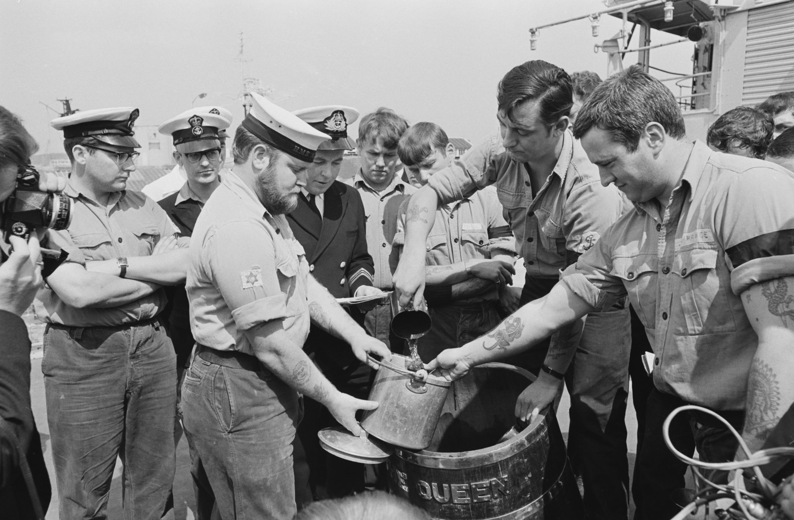 Black Tot Day: Rum to celebrate 50 years since Navy ended daily tot