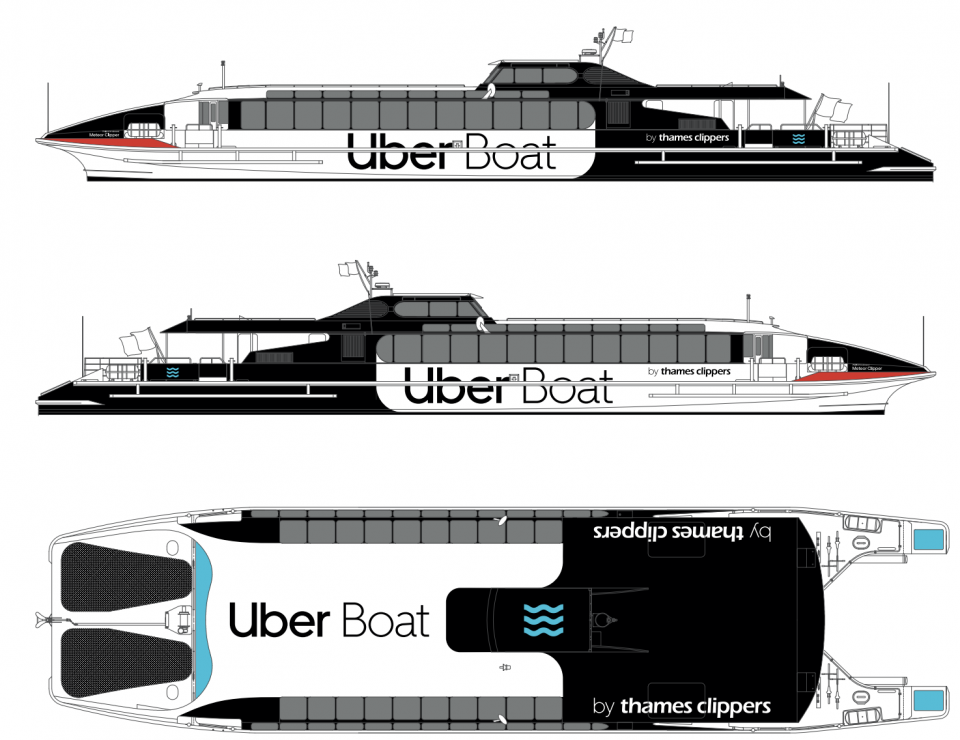 Uber launches world's first Uber Boat with Thames Clippers - CityAM ...