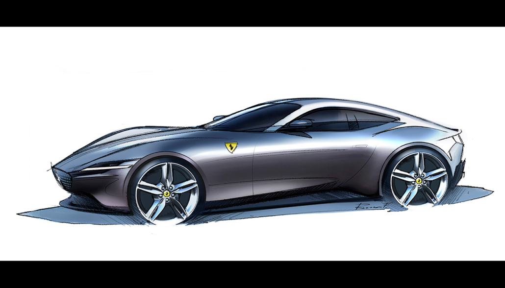 The Car Design Award 2020 goes to the Ferrari Roma - CityAM