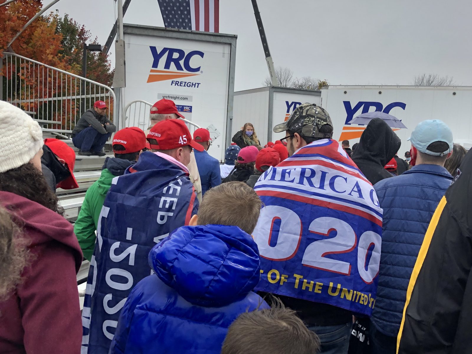 The Trump train hits Pennsylvania: A day in the US election swing state