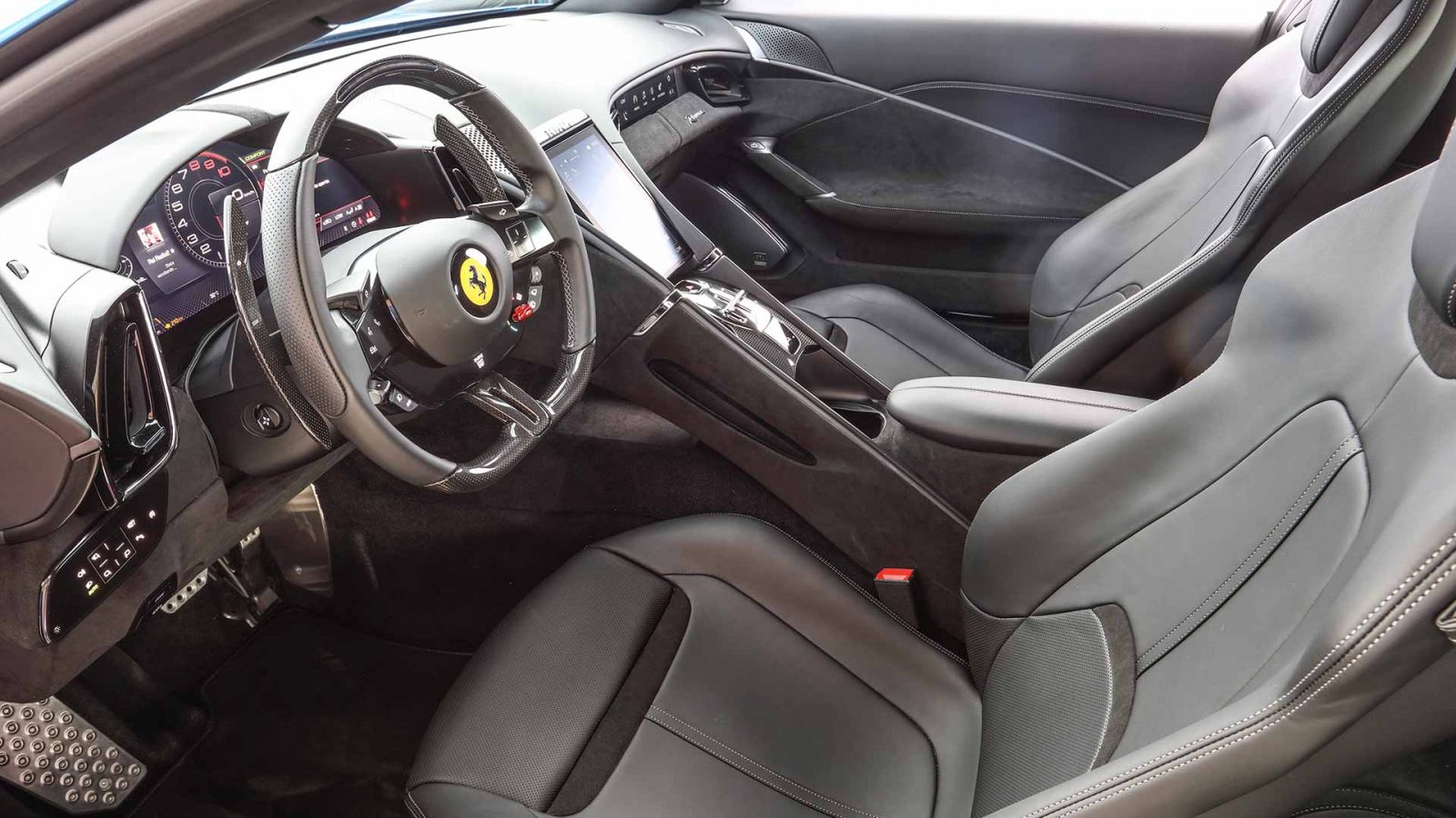 The Ferrari Roma combines classic glamour with supercar performance ...