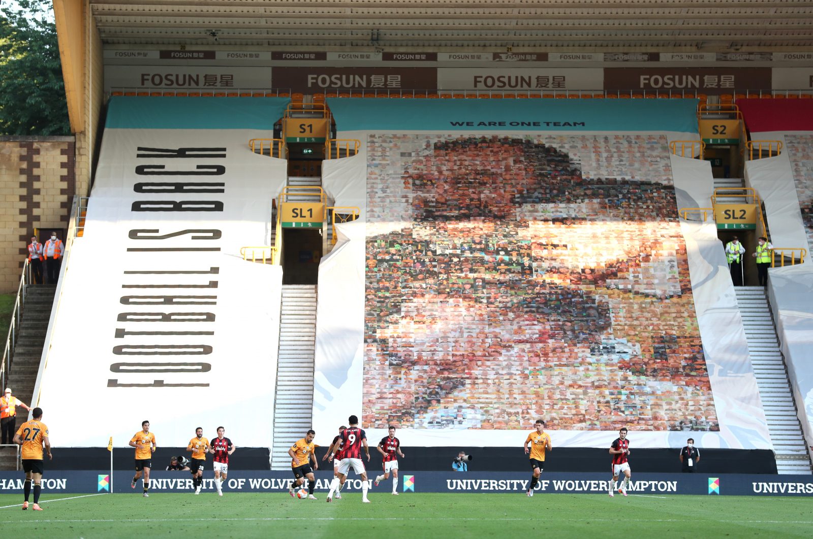 Premier League seat covers: All you need to know about 'stadium wraps'