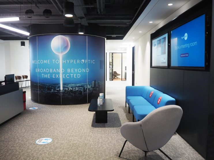 Full-fibre broadband firm Hyperoptic opens new London headquarters