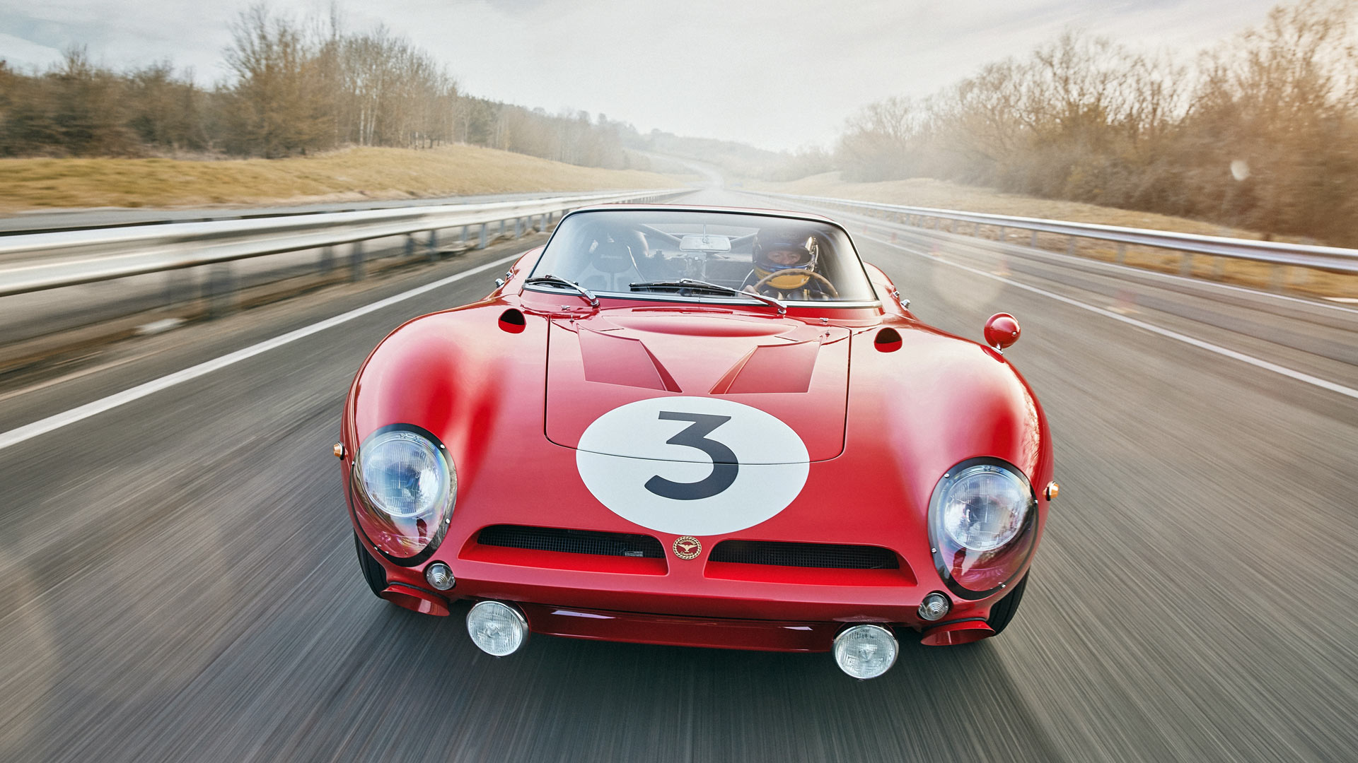 British-built Bizzarrini 5300 GT Corsa Revival takes to the road