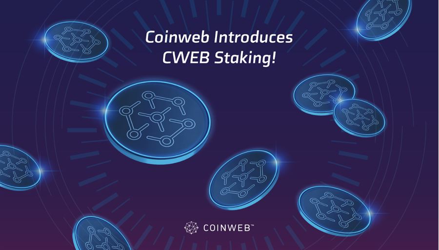 Coinweb launches staking program for $CWEB holders